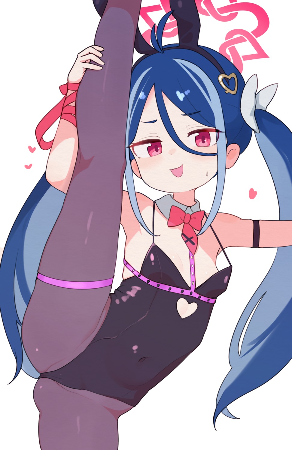 lk149 blue archive rabbit hole (vocaloid) vocaloid hatsune miku nemugaki fubuki animal ears ...